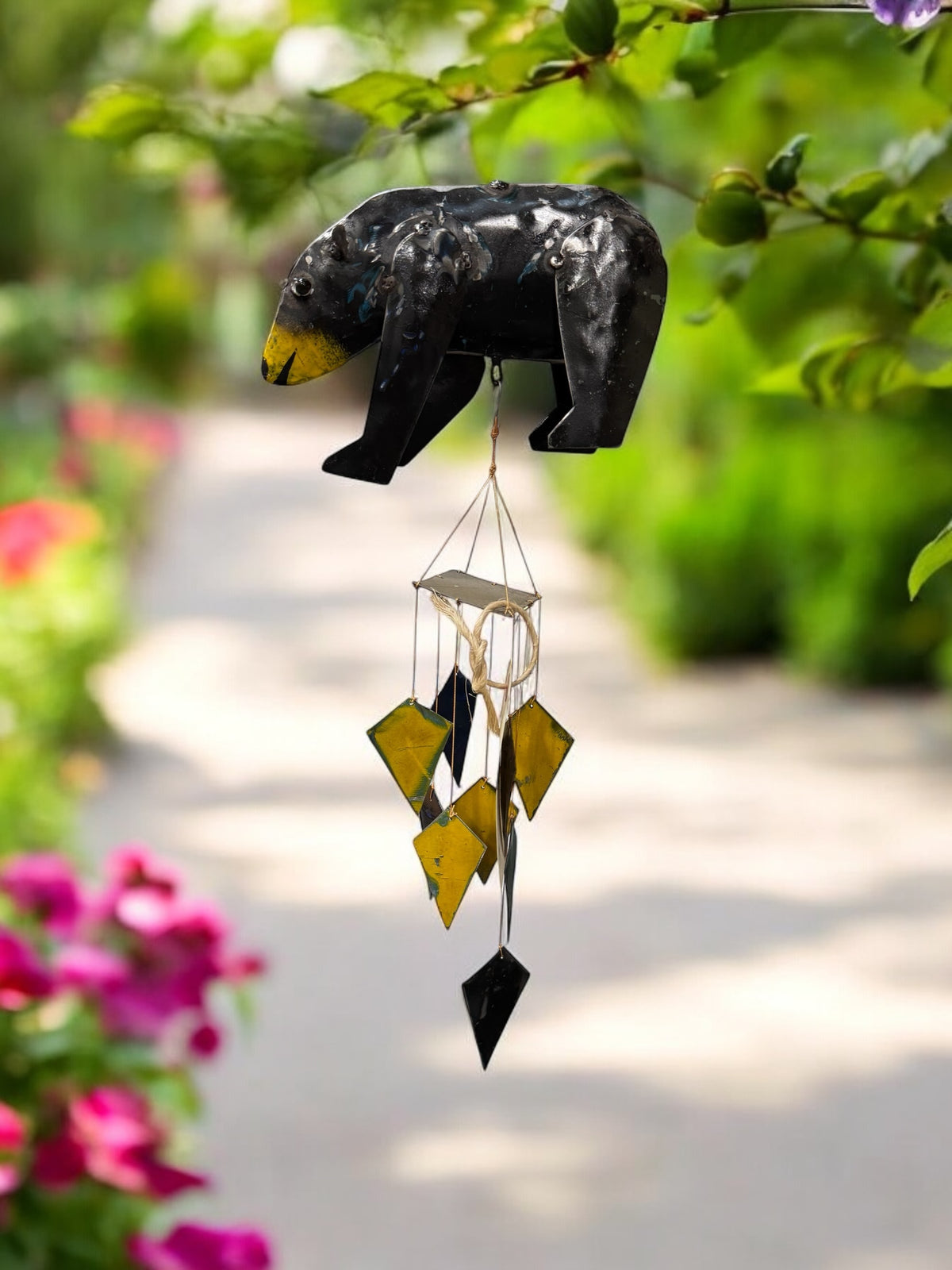 Bear Wind Chime — Gardens of the World